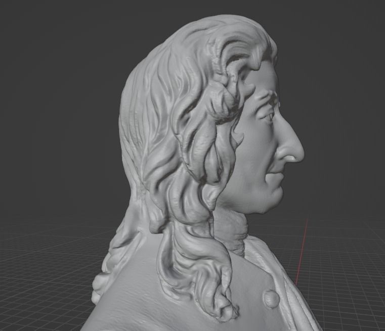 Jean de La Fontaine 3D model 3D printable | CGTrader