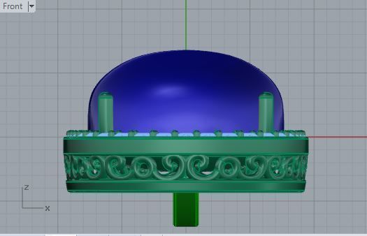 Oval Filigree pendant 3403 3D print model 3D model 3D printable | CGTrader