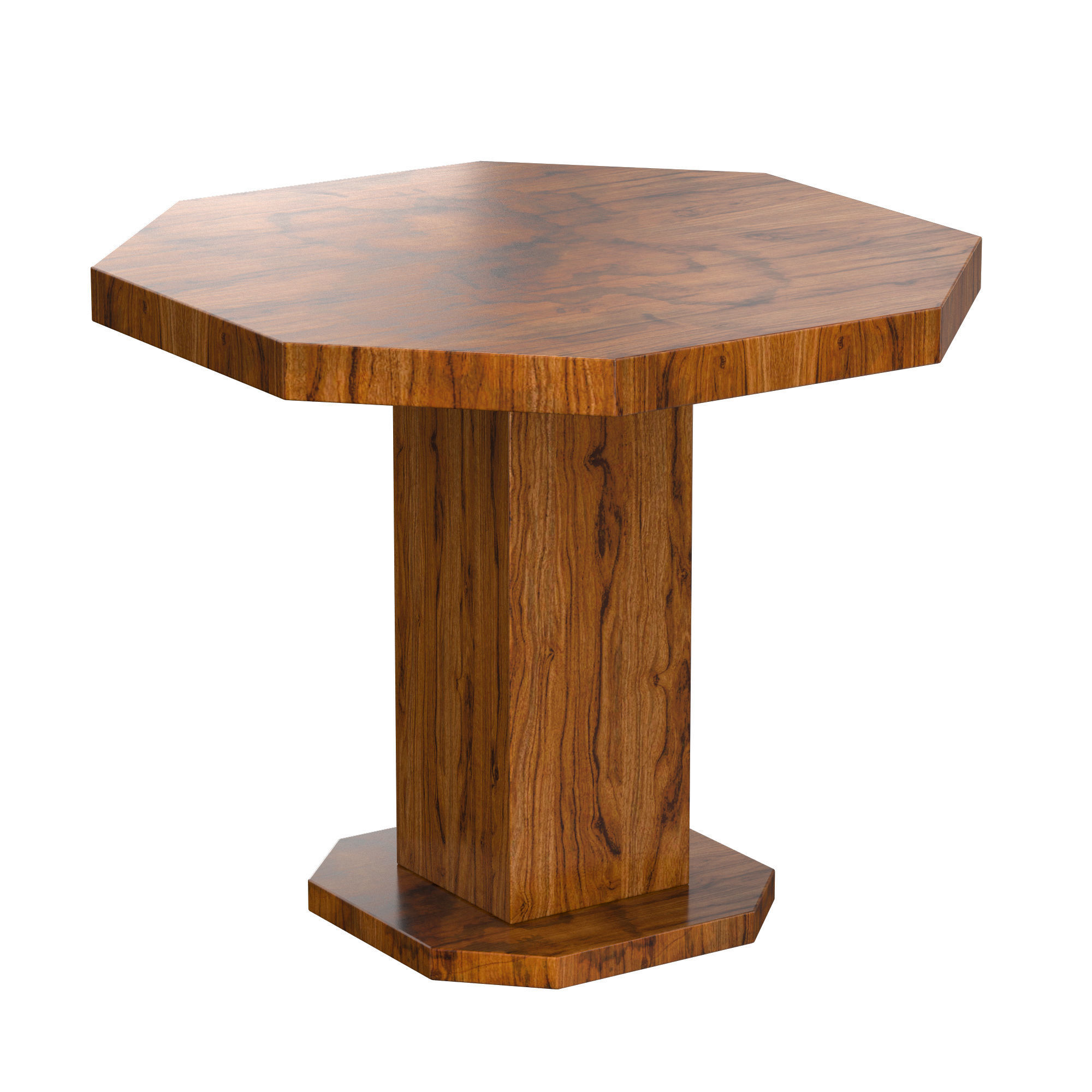 Art Deco Occasional Table 3D model | CGTrader