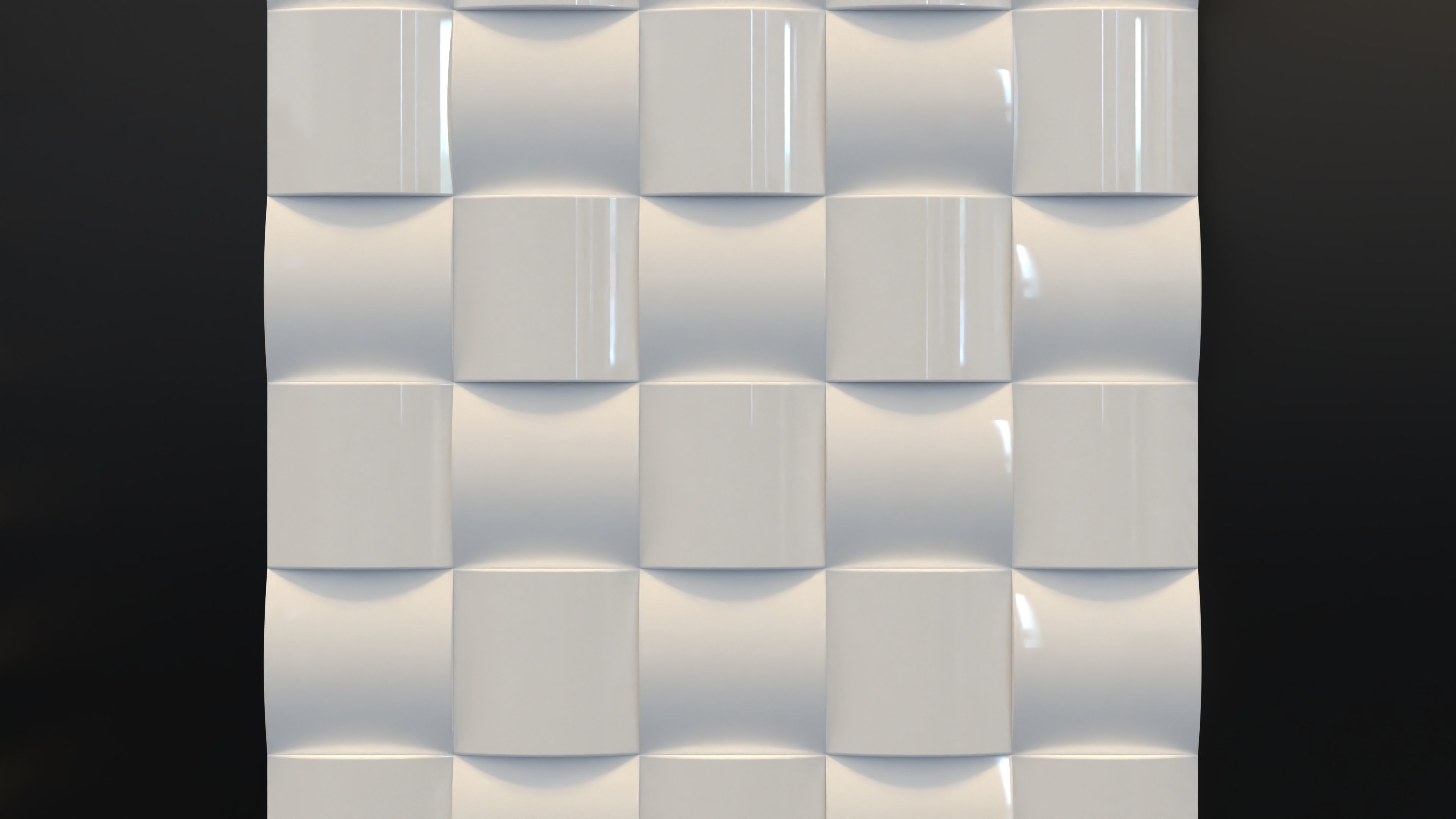 3d wall tiles decorative pack 12 pcs 3D model - set2 3D model | CGTrader