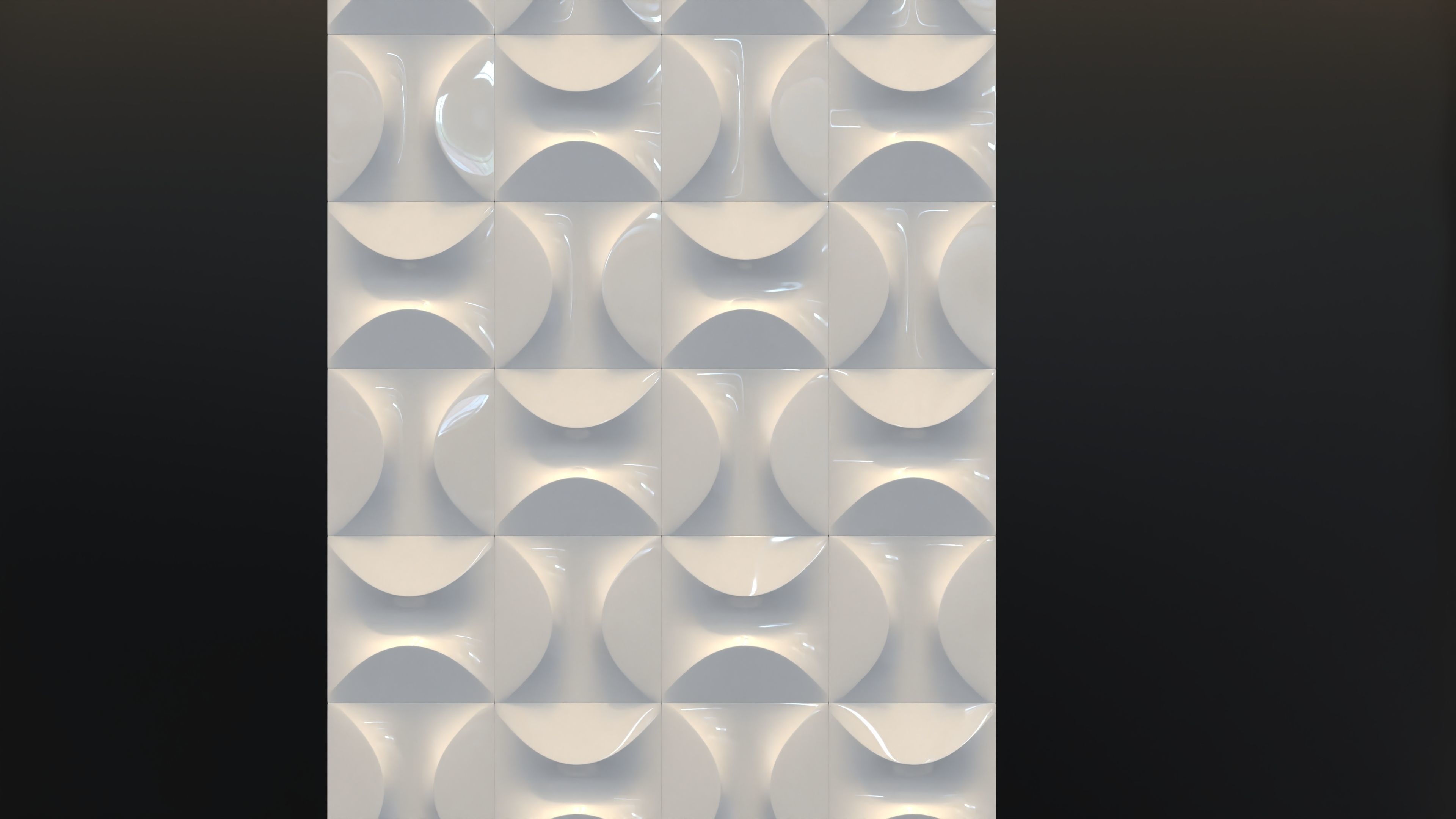 3d wall tiles decorative pack 12 pcs 3D model - set2 3D model | CGTrader