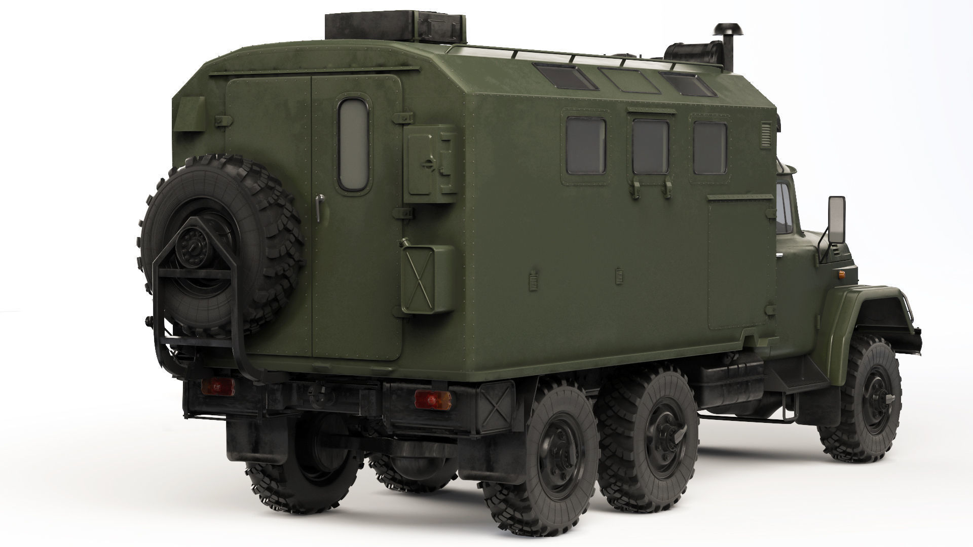 ZiL 131 kung 1969 3D model | CGTrader