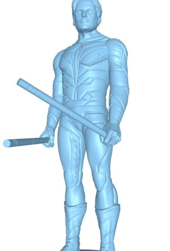 Nightwing from Batman Comics 3D model 3D printable | CGTrader
