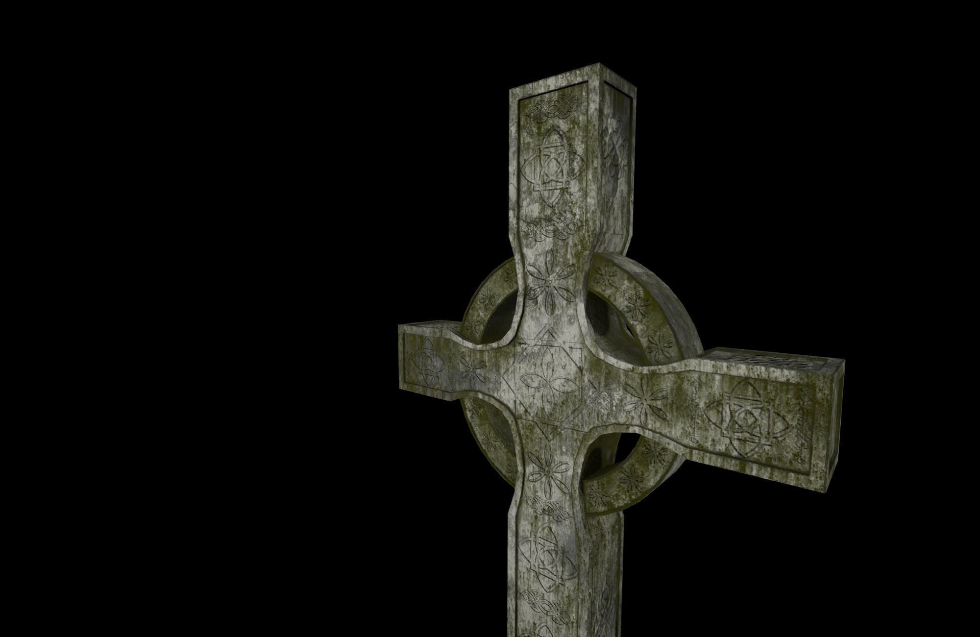 Cross free 3D model | CGTrader