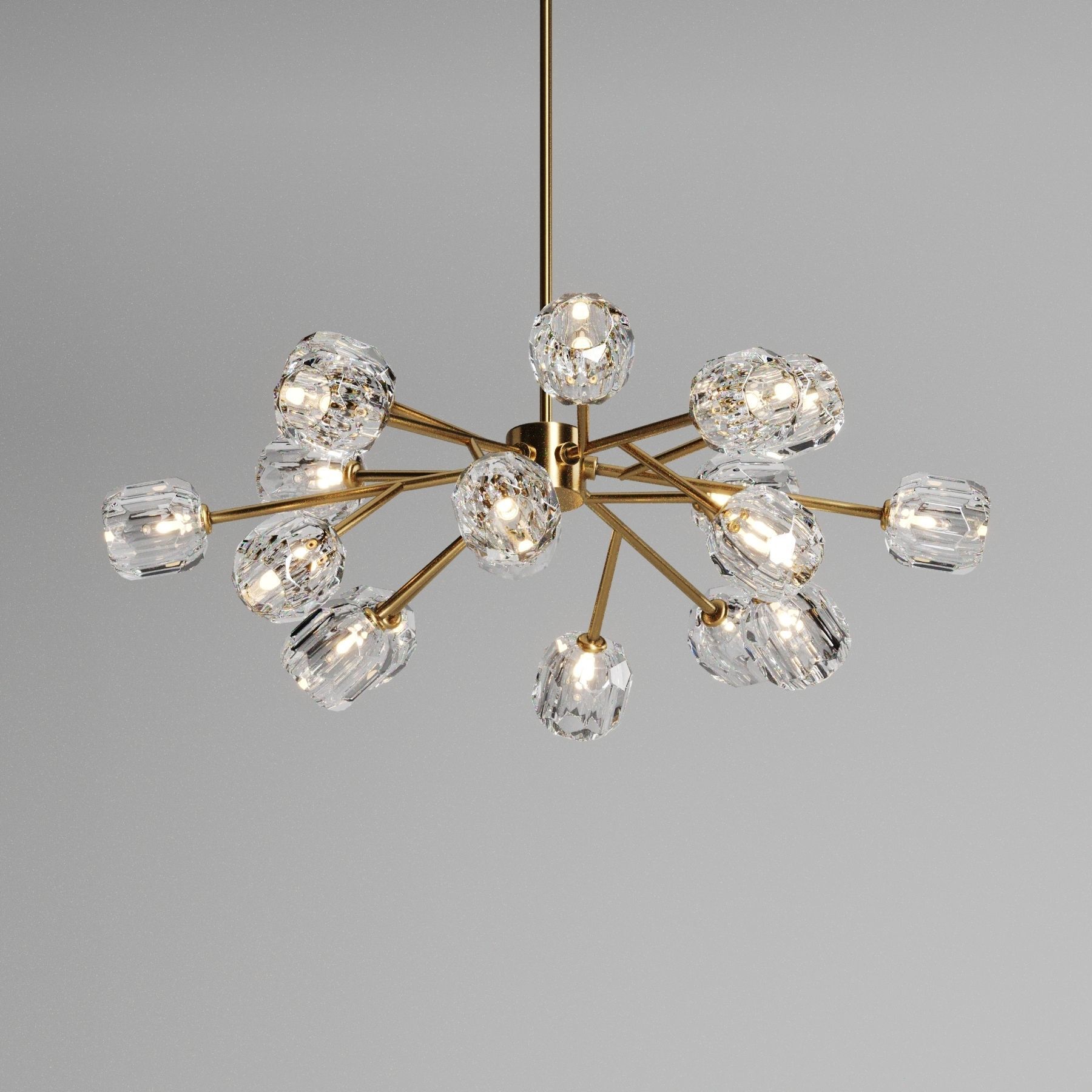 VANCEI Bille De Crystal Ball Round Chandelier 36 3D model | CGTrader