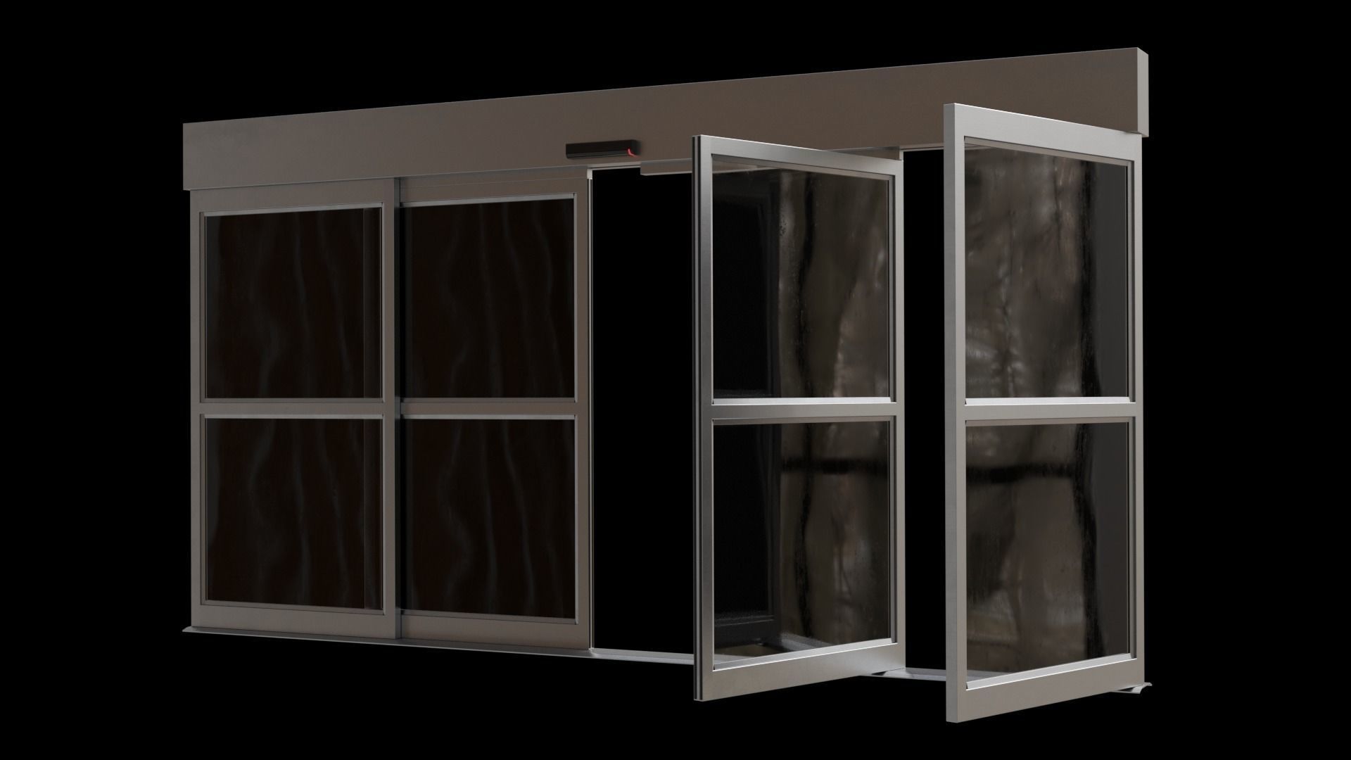 Automatic Sliding Door 3D model animated | CGTrader