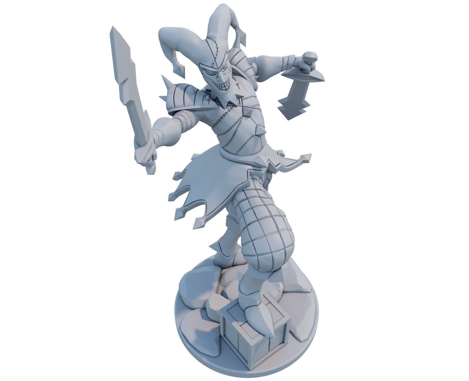 shaco 3D Print Model from League of Legends 3D model 3D printable ...