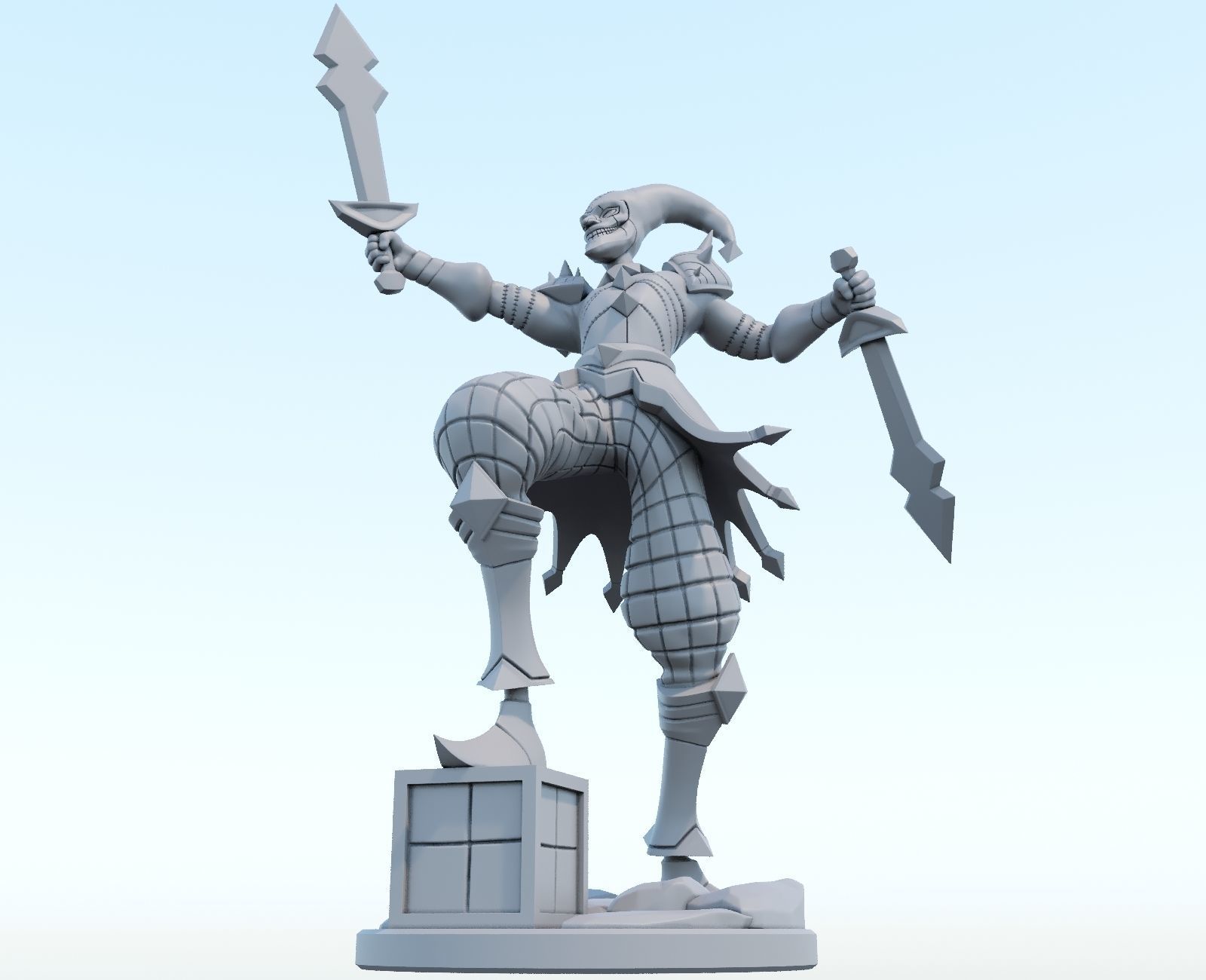 shaco 3D Print Model from League of Legends 3D model 3D printable ...