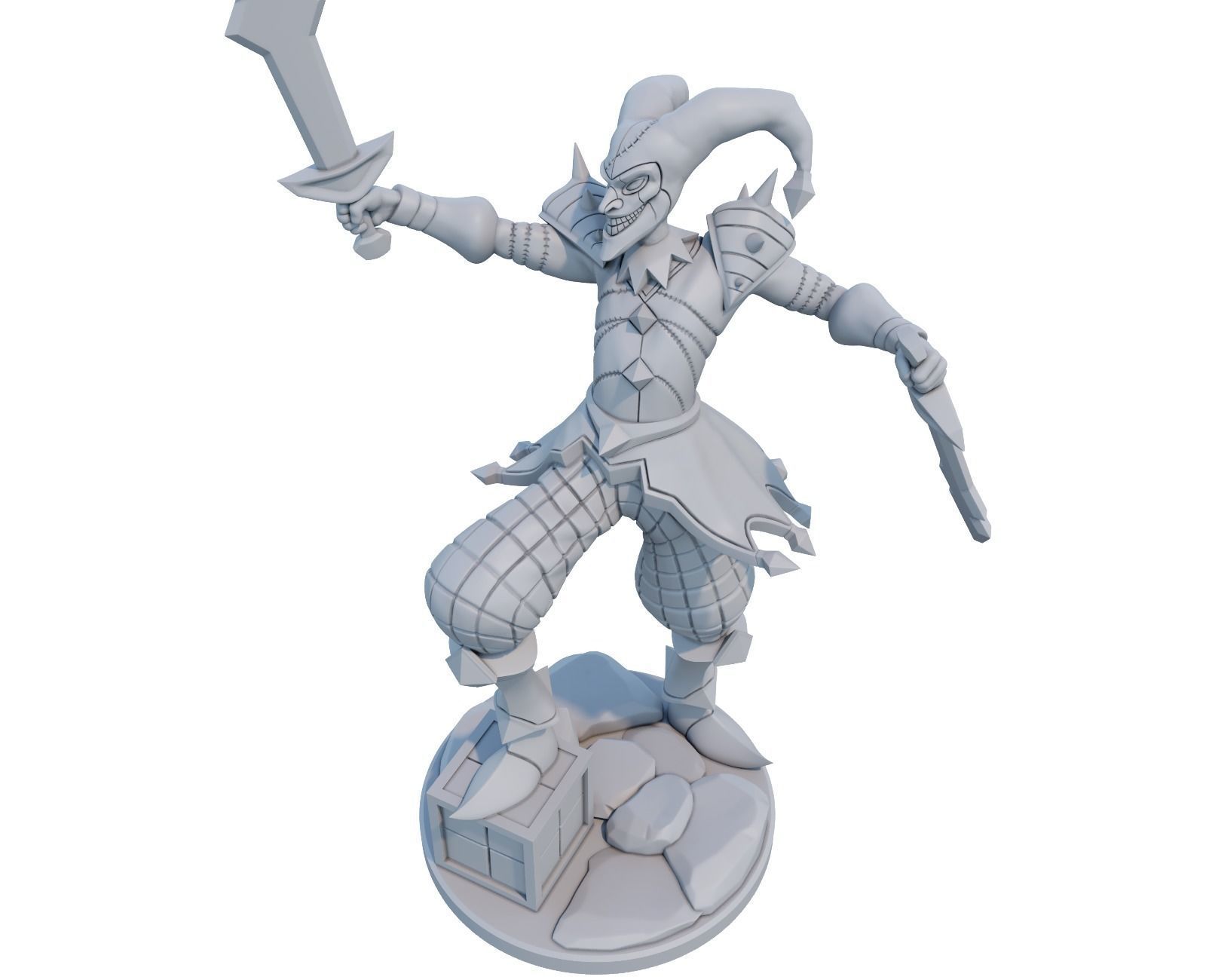 shaco 3D Print Model from League of Legends 3D model 3D printable ...