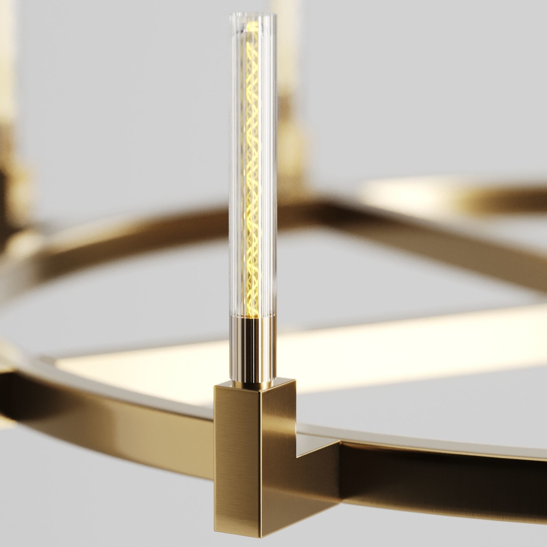 VANCEI Candlestick Round Chandelier 60 VAN-CH30146-1 3D model | CGTrader