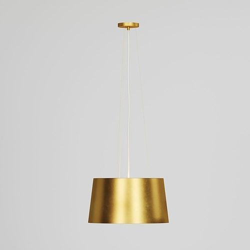 circa lightening Halo Small Hanging Shade Barbara Barry 3D model | CGTrader