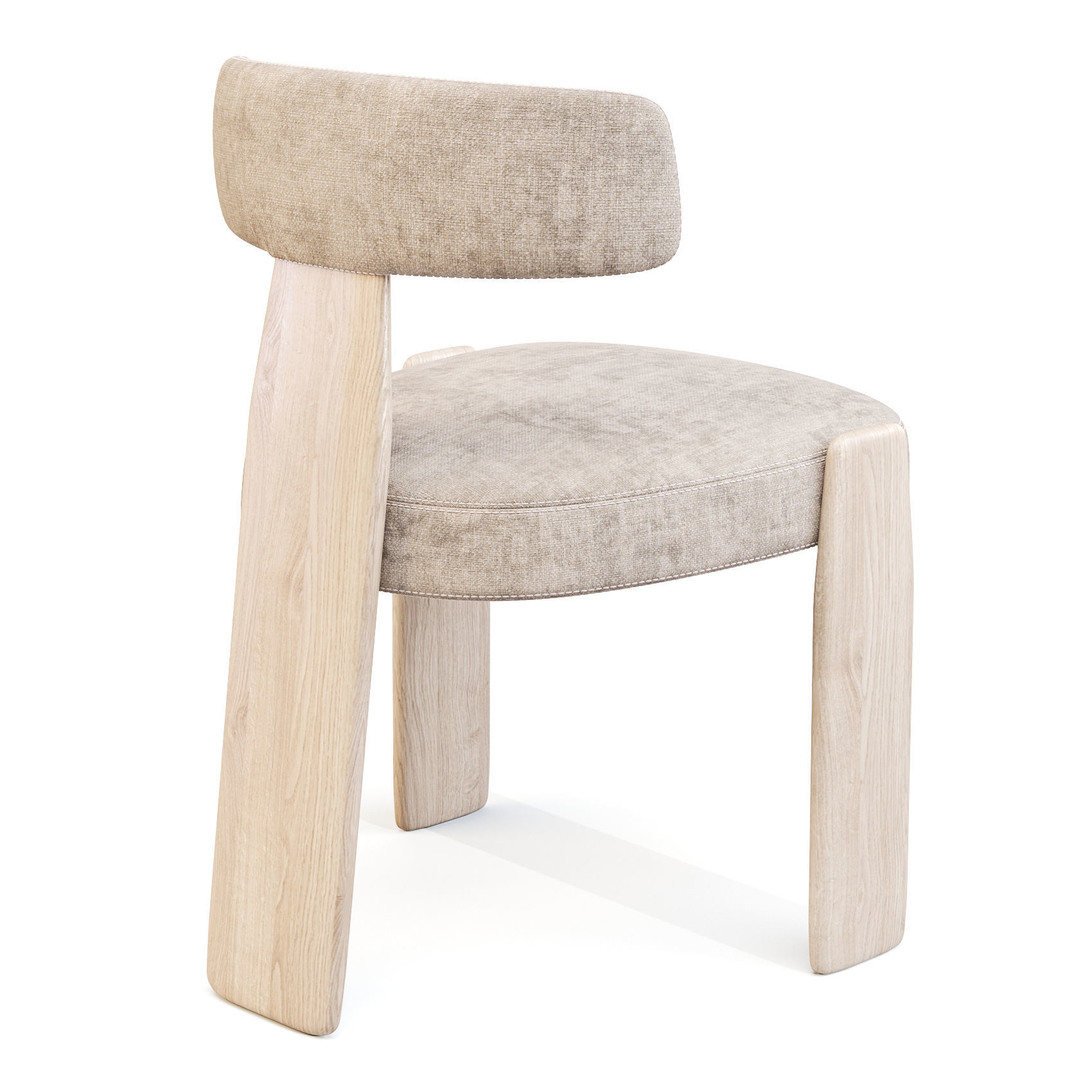 3D model Andreu World Oru SI2270 - Dining Chair VR / AR / low-poly ...