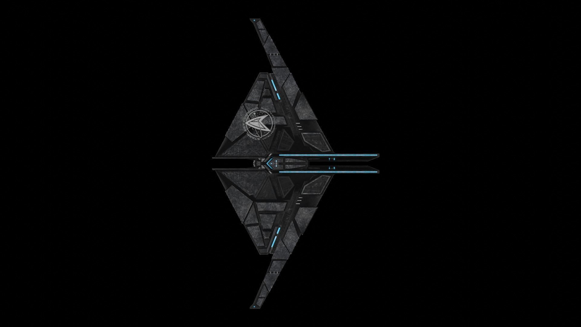 3D model Star Trek Deimos-Class Synth Ship VR / AR / low-poly | CGTrader
