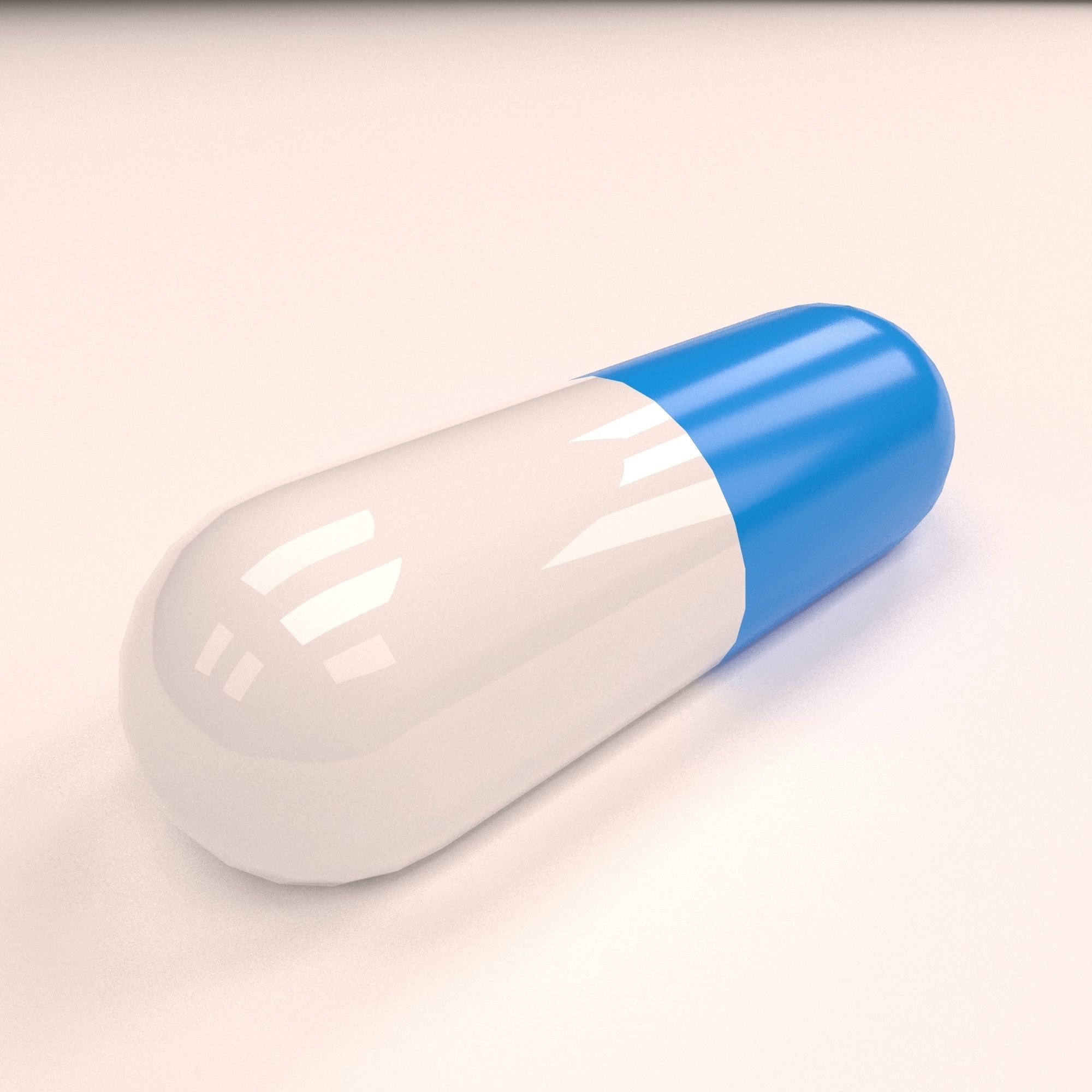 Pill capsul 3D model | CGTrader