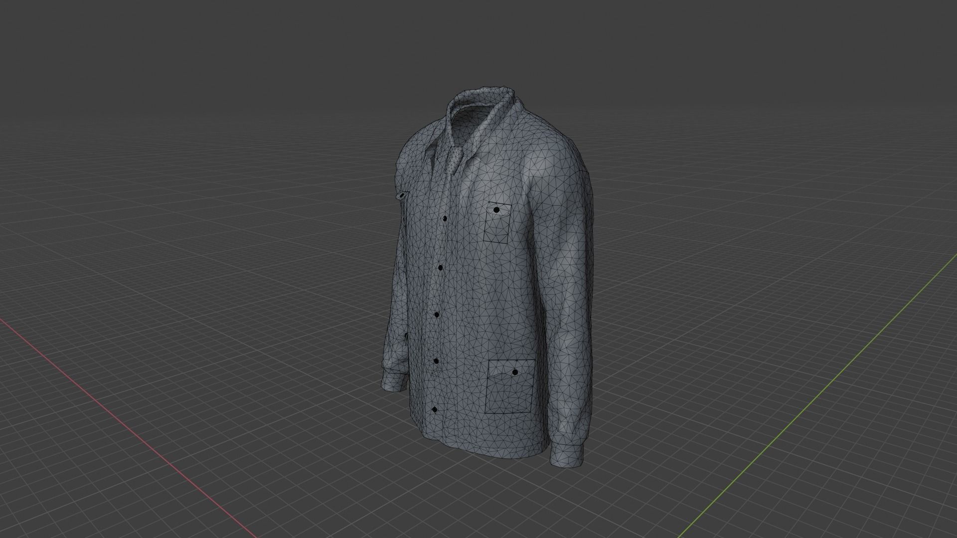 3D model Shirt and Jacket VR / AR / low-poly | CGTrader