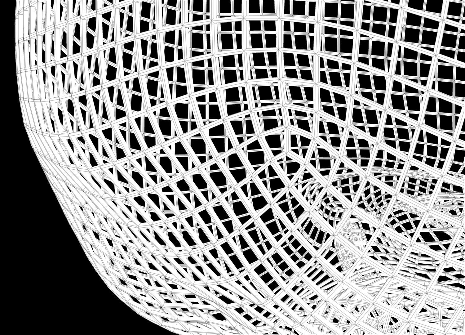 Skull Wire 3D model | CGTrader