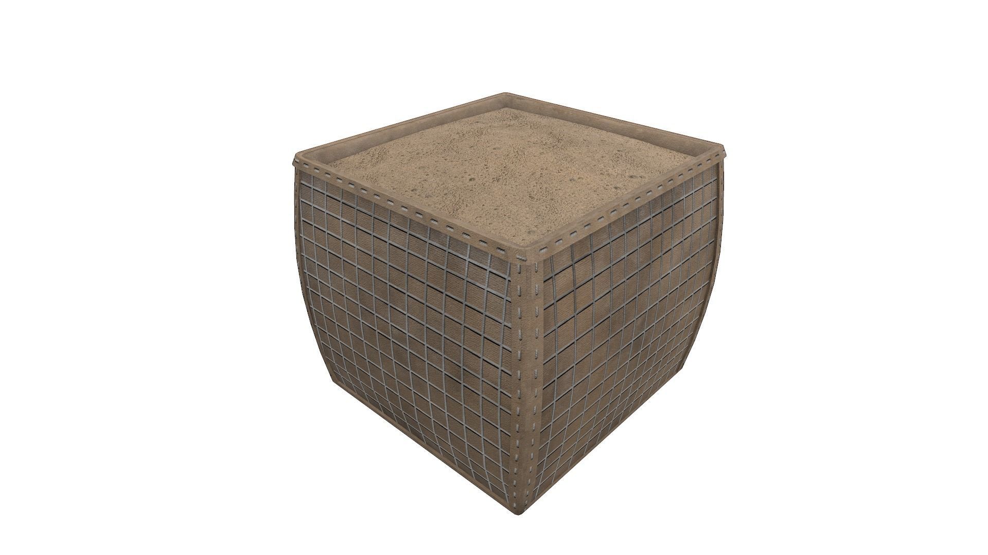 3D model Hesco Barrier VR / AR / low-poly | CGTrader