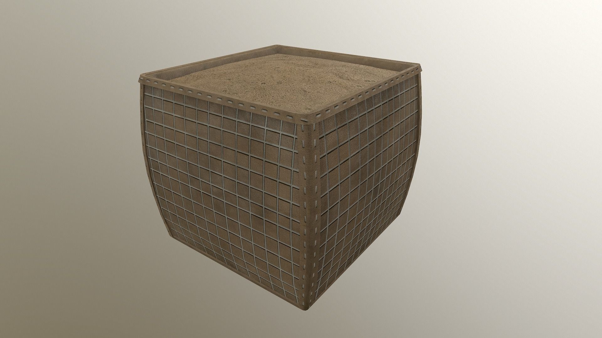 3D model Hesco Barrier VR / AR / low-poly | CGTrader