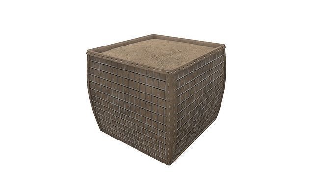 3D model Hesco Barrier VR / AR / low-poly | CGTrader