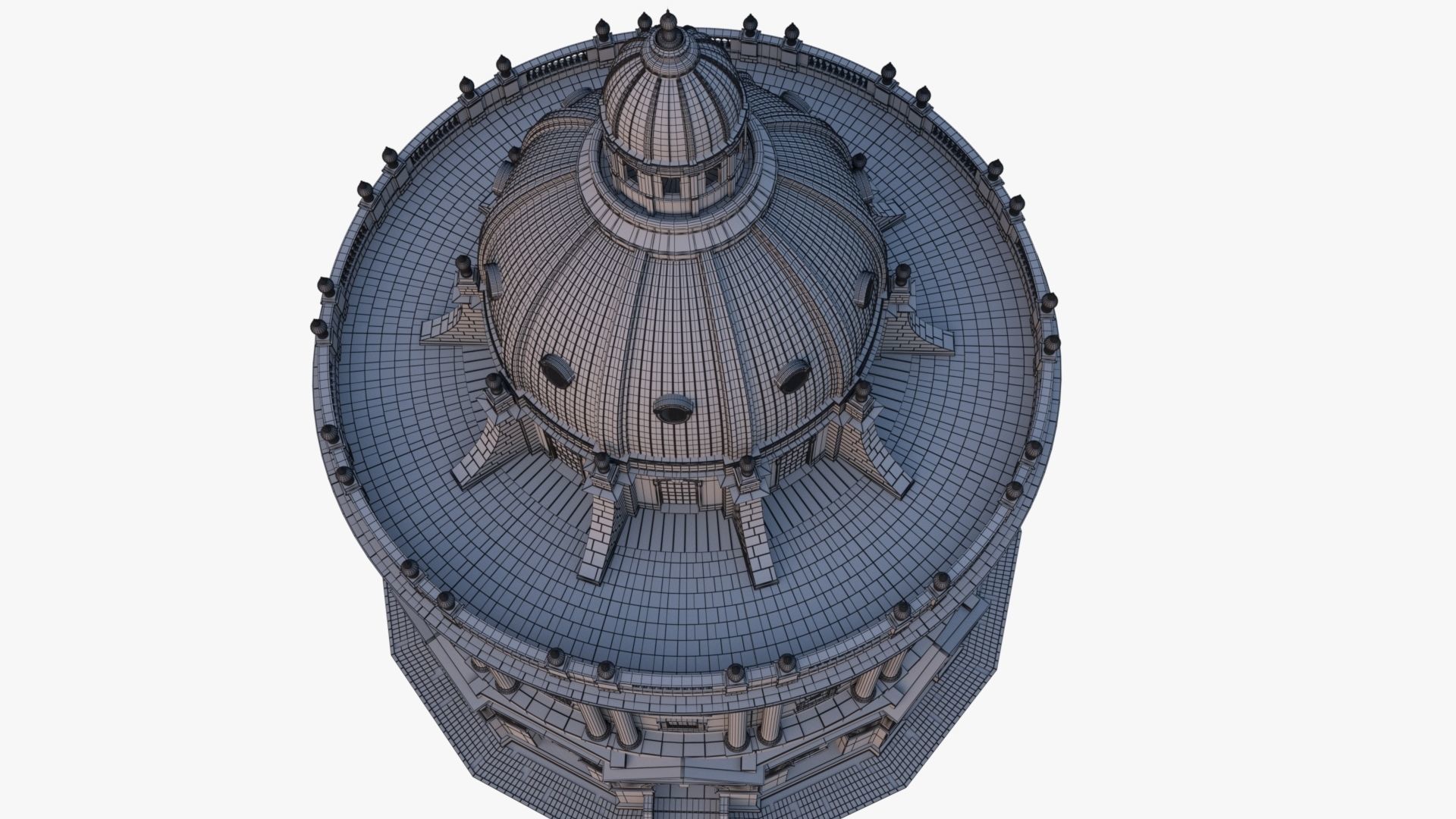 Oxford England Library 3D model | CGTrader