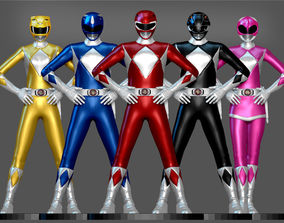 Power rangers 3D Printing Models | CGTrader