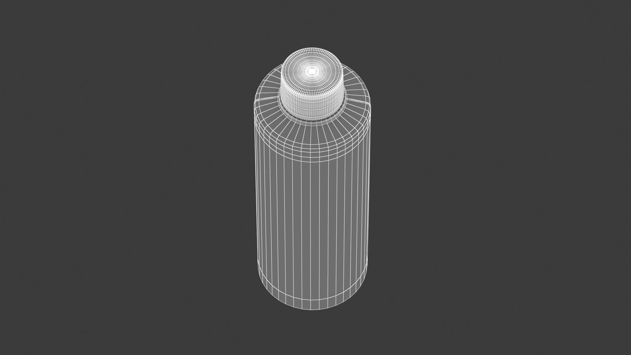 Bottle Cylinder Generic 4 oz 3D model | CGTrader