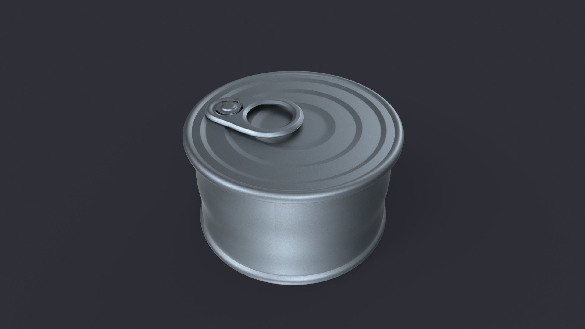 Metal Can 3D model | CGTrader