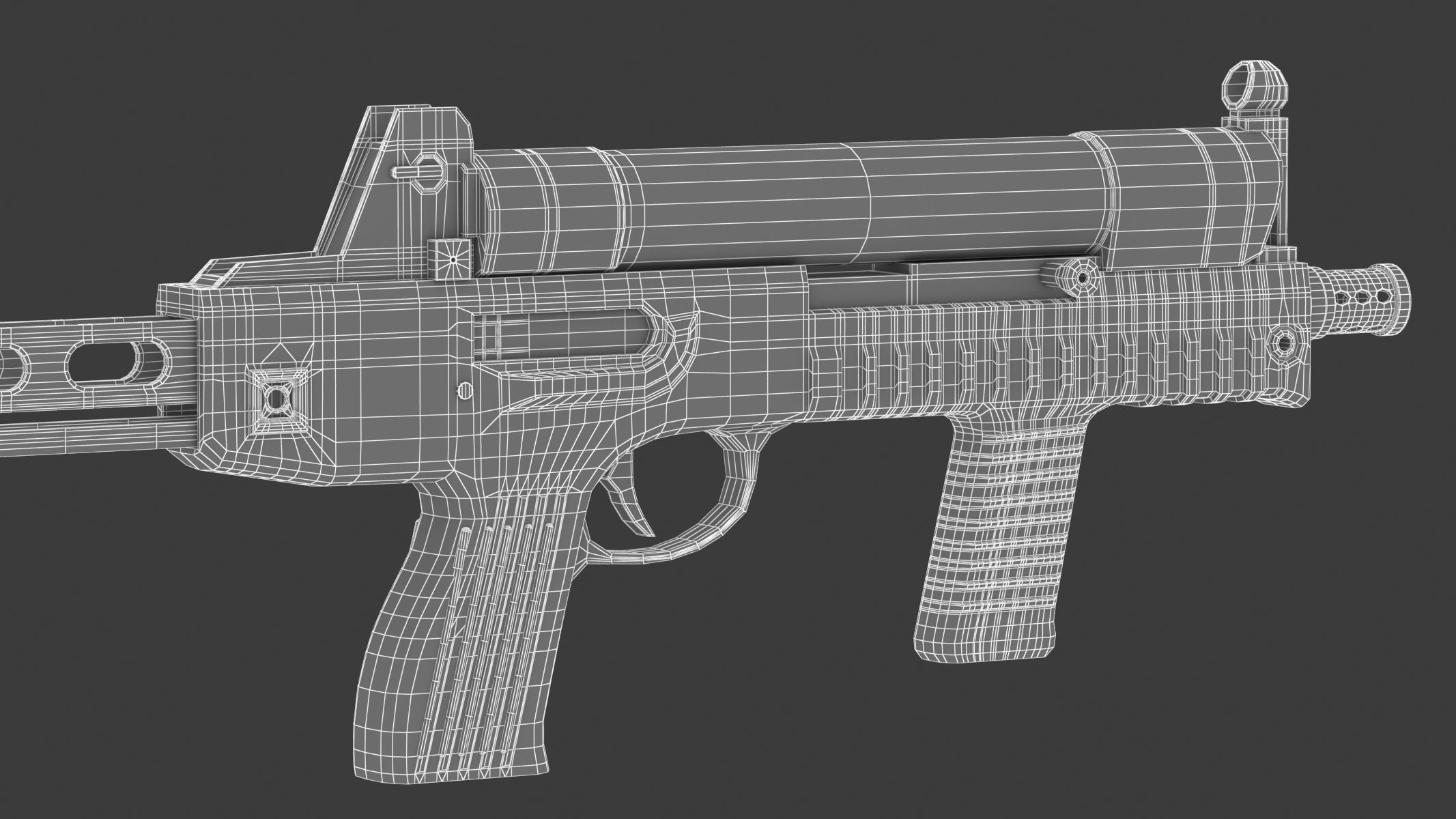 CF-05 Submachine gun 3D model | CGTrader