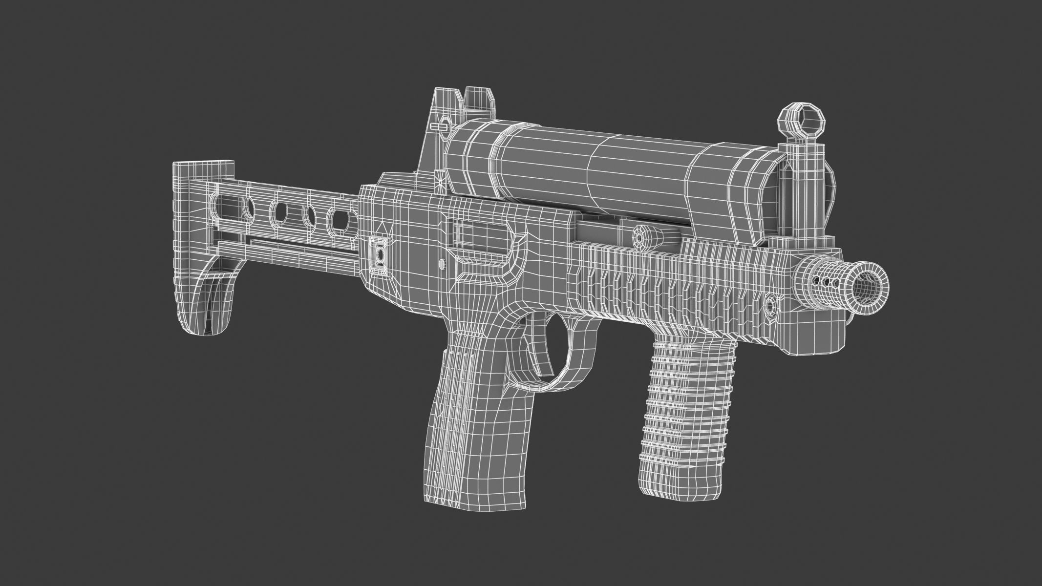 CF-05 Submachine gun 3D model | CGTrader