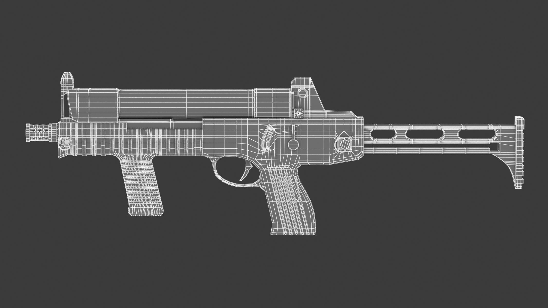 CF-05 Submachine gun 3D model | CGTrader