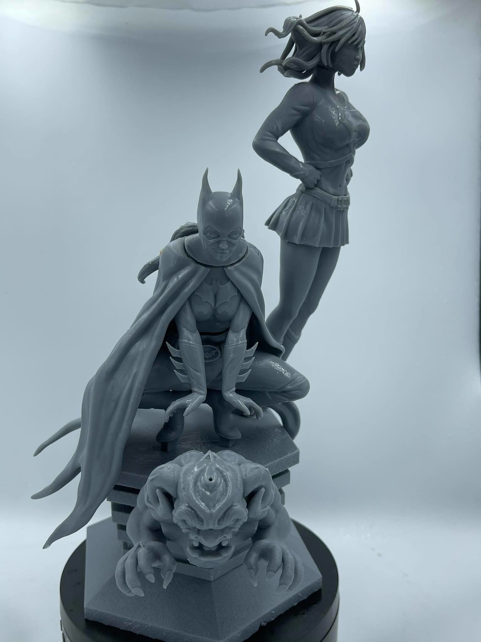 Batigirl Y Supergirl Batman 3d Model 3d Printable Cgtrader