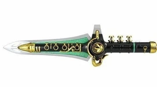 MMPR - Green Ranger Dragon Dagger 3D model 3D printable | CGTrader