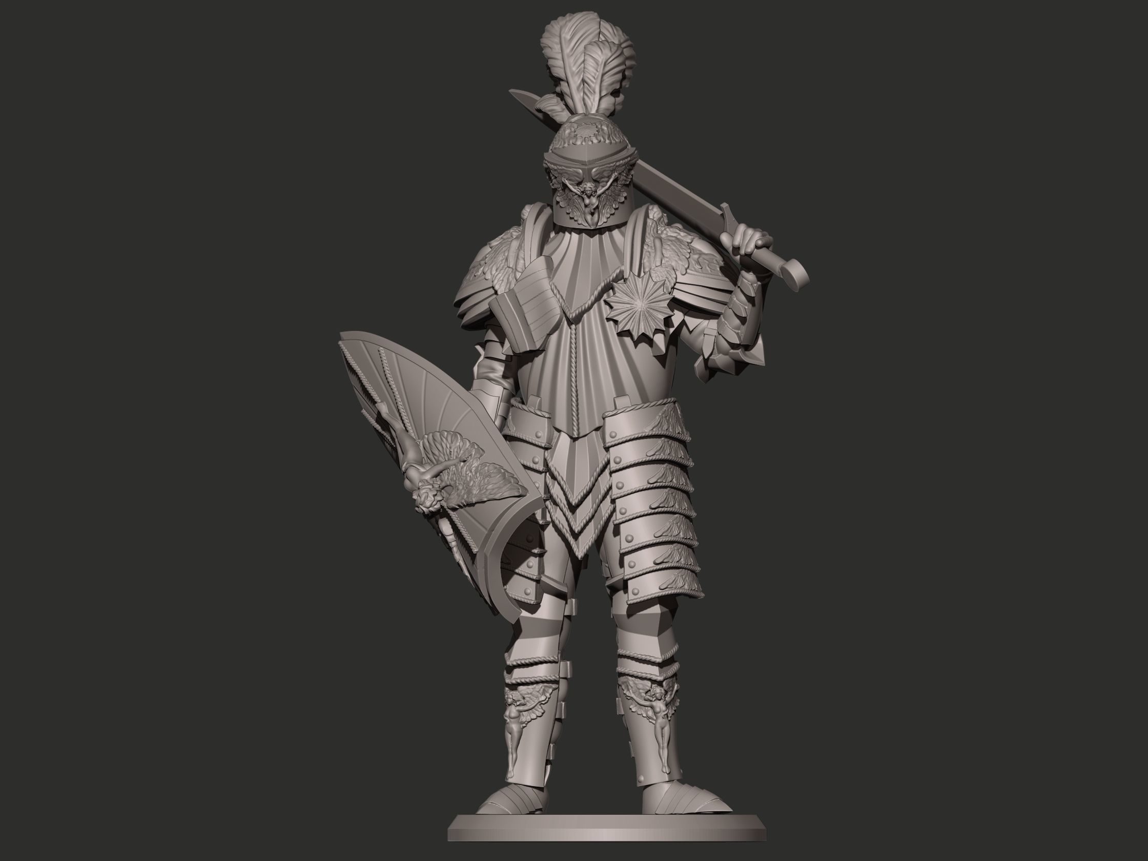 Knight 3D model 3D printable | CGTrader