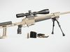 3D model Sniper rifle ORSIS T-5000 VR / AR / low-poly | CGTrader