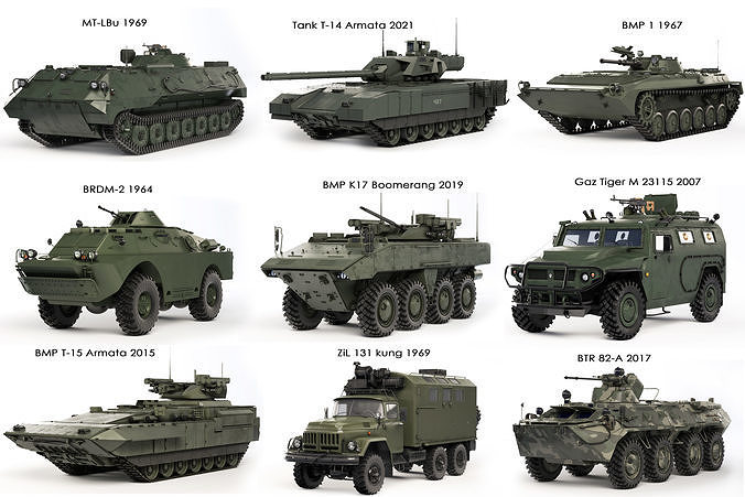 Modern Russian Military Vehicles