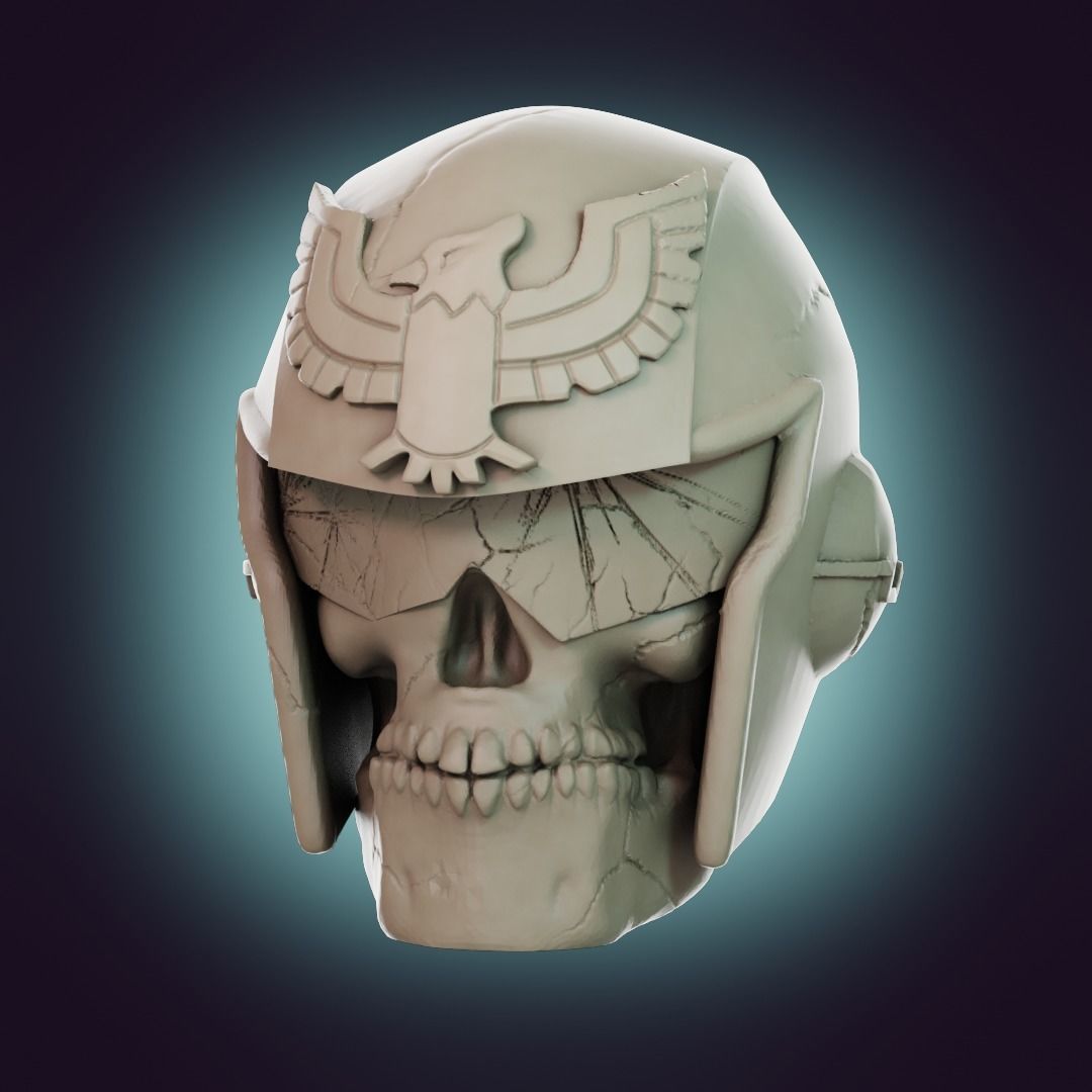 Captain Falcon Skull Helmet 3D model 3D printable | CGTrader