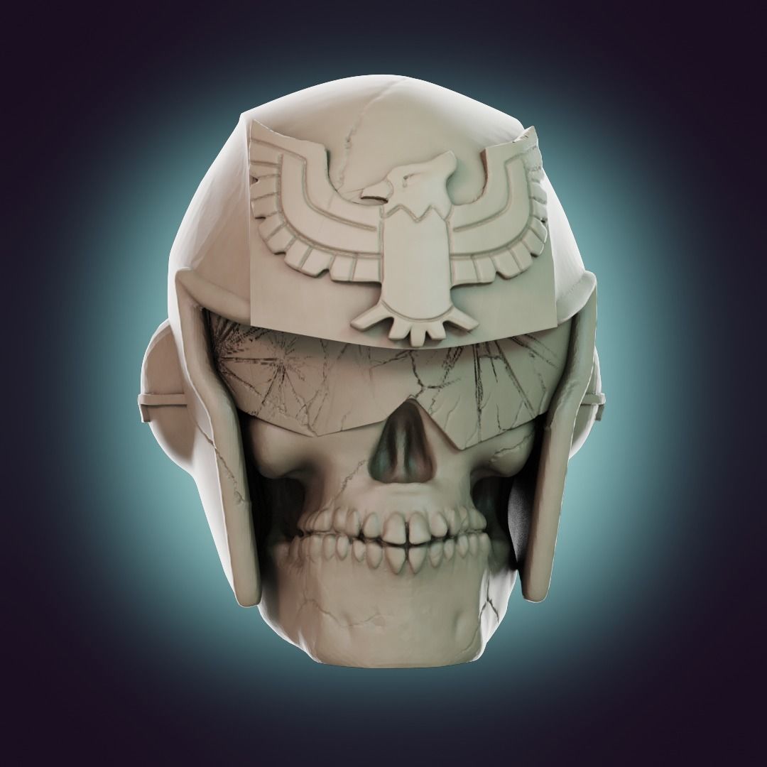 Captain Falcon Skull Helmet 3D model 3D printable | CGTrader