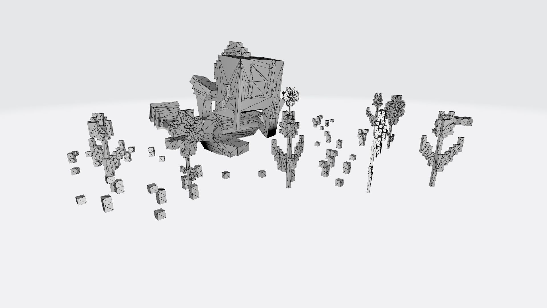 3D model Voxel character Bree VR / AR / low-poly | CGTrader