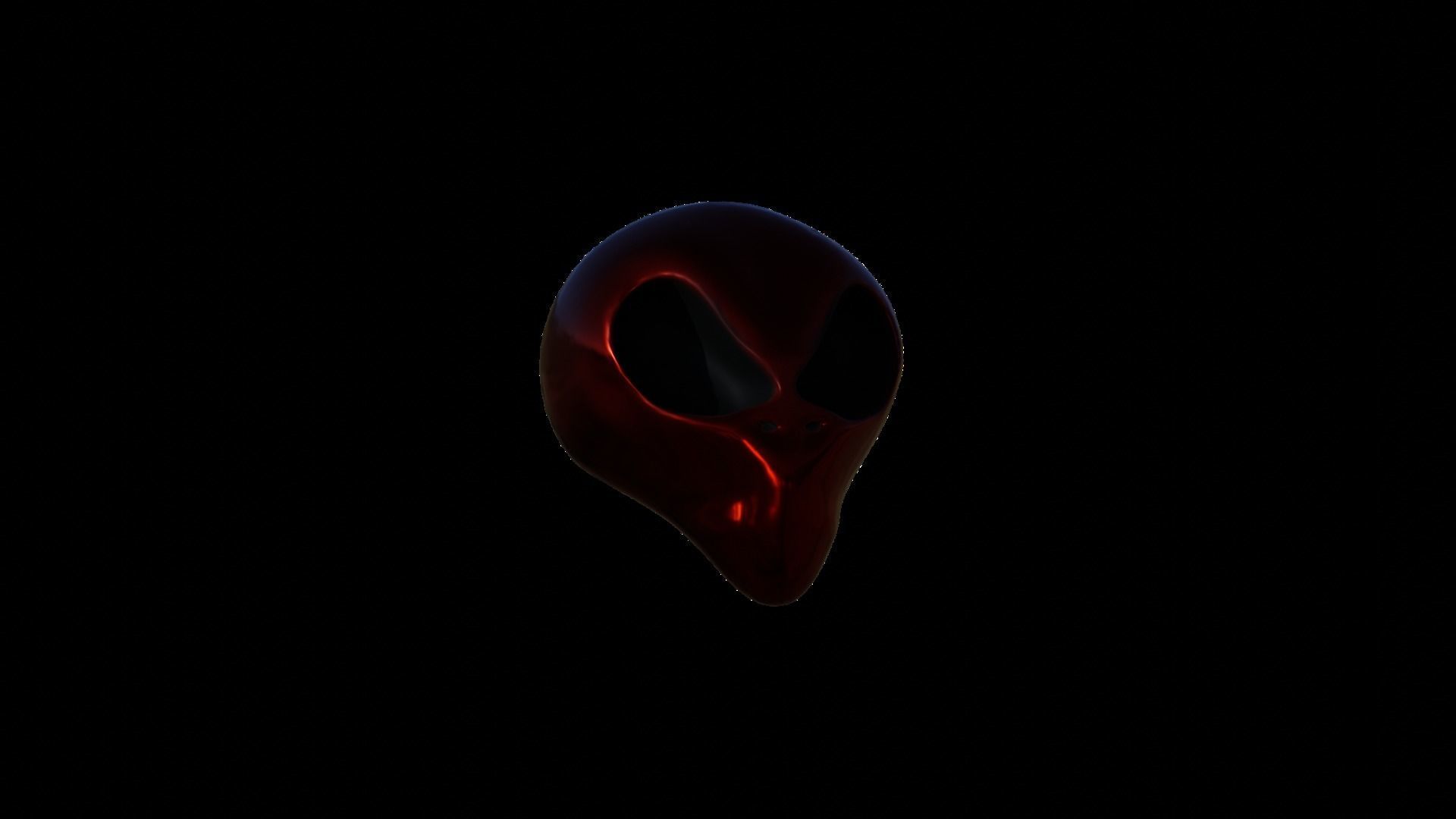 3D model 25 Textured Alien Skulls VR / AR / low-poly | CGTrader