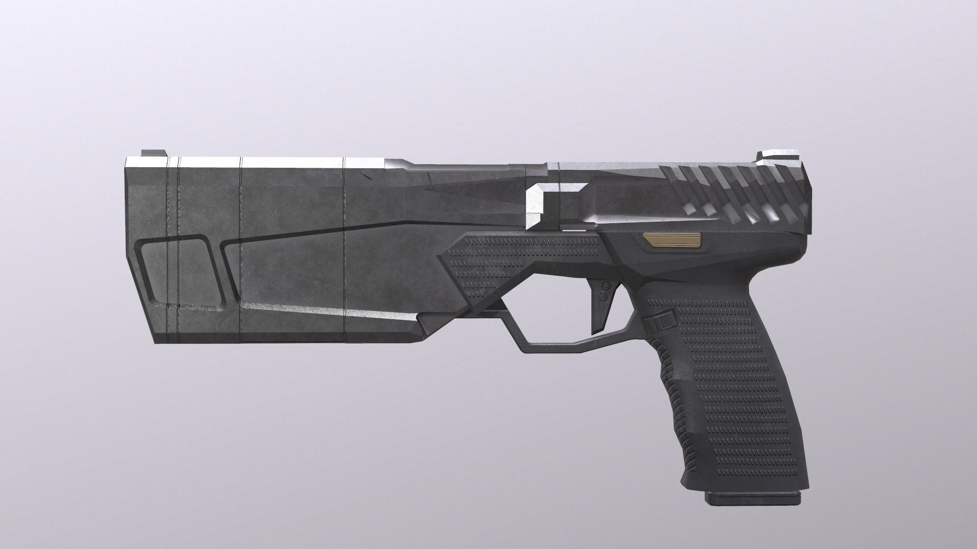 3D model Maxim 9 Silenced VR / AR / low-poly | CGTrader