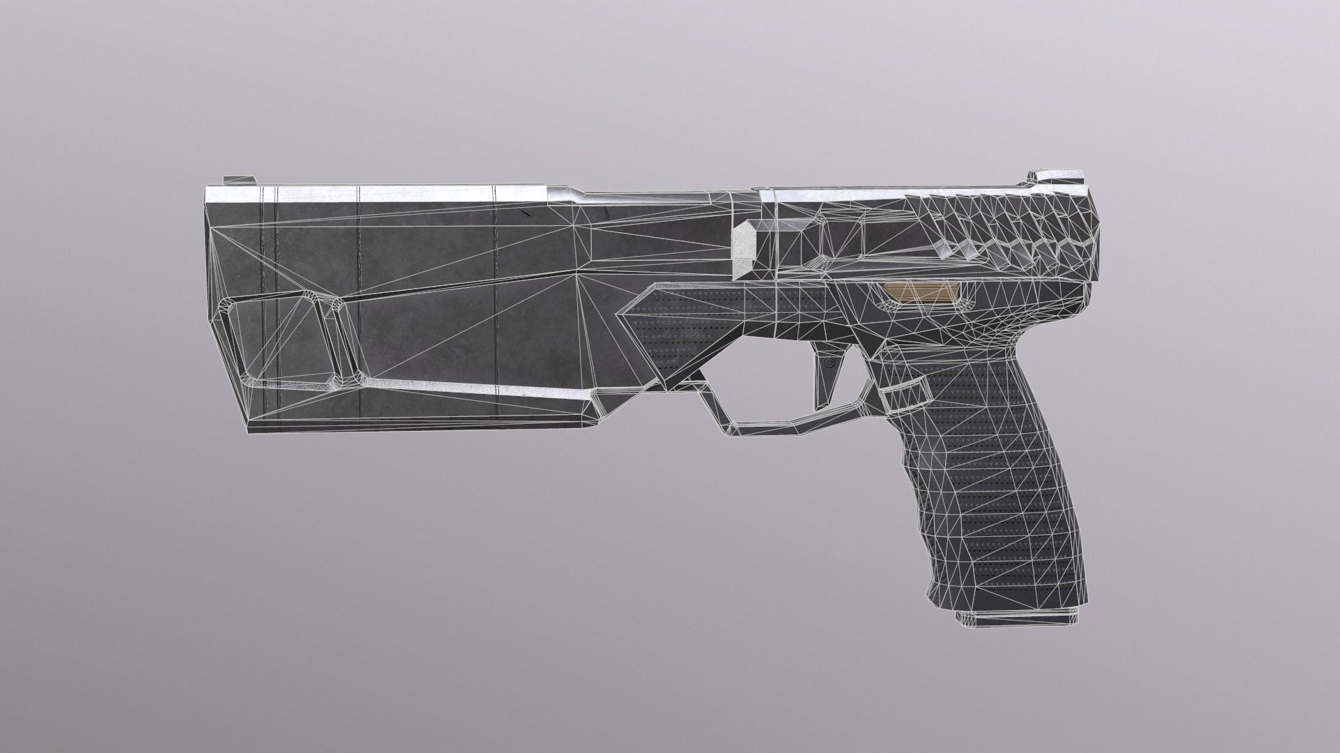 3D model Maxim 9 Silenced VR / AR / low-poly | CGTrader