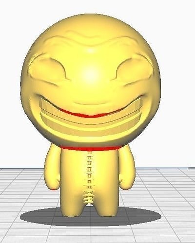 Envy The Binding of Isaac Mini Character 3D model 3D printable | CGTrader
