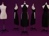 Evening Dress on Dress Form 3D model | CGTrader
