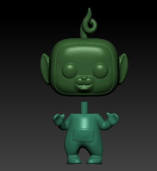 FUNKO TELETUBBIES LAA LAA 3D model 3D printable | CGTrader