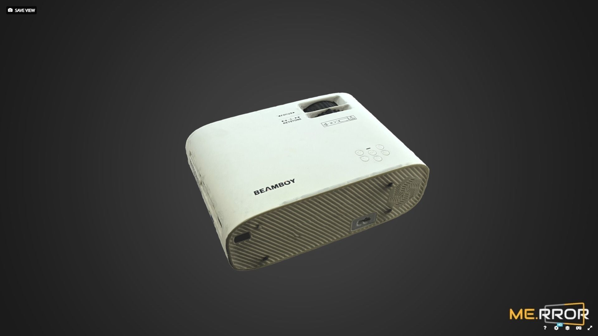 Beam Projector 3D model | CGTrader