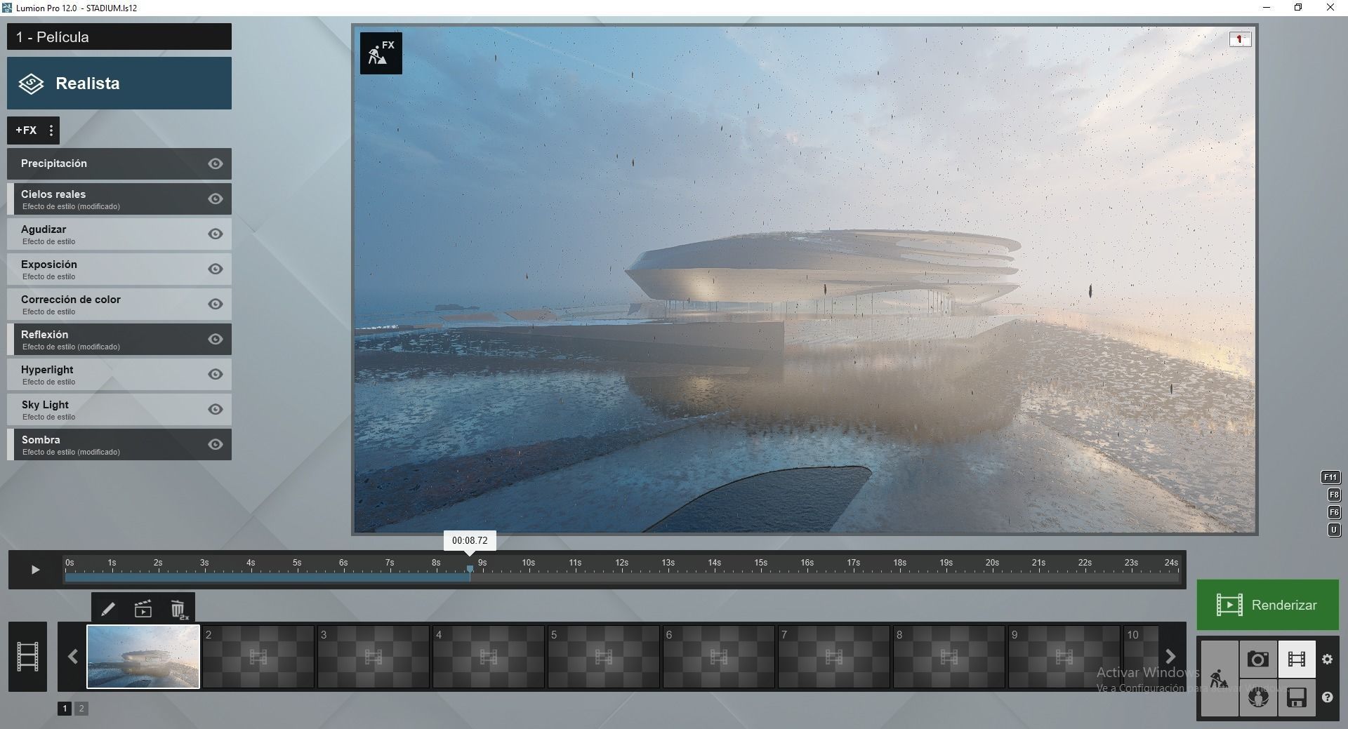 Stadium and sports complex 3D model | CGTrader