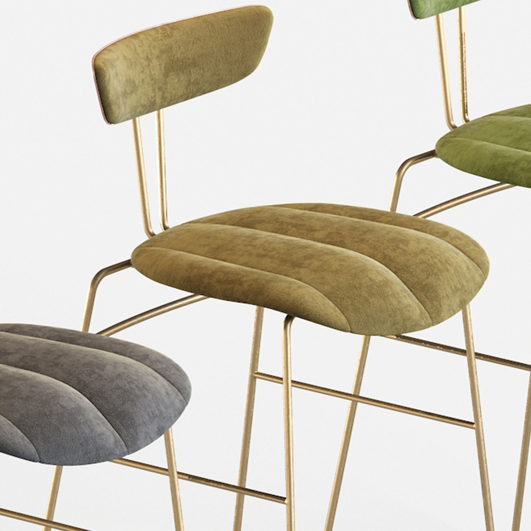 Ayla Barstool 3D model | CGTrader