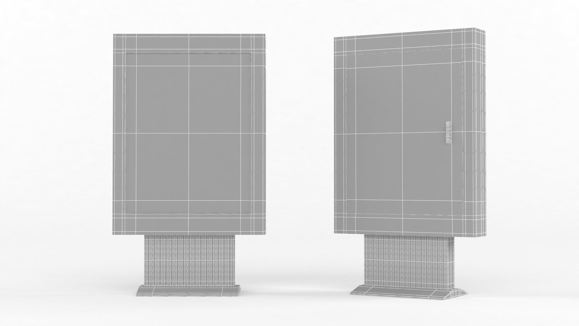 Electronic Kiosk 3D model | CGTrader