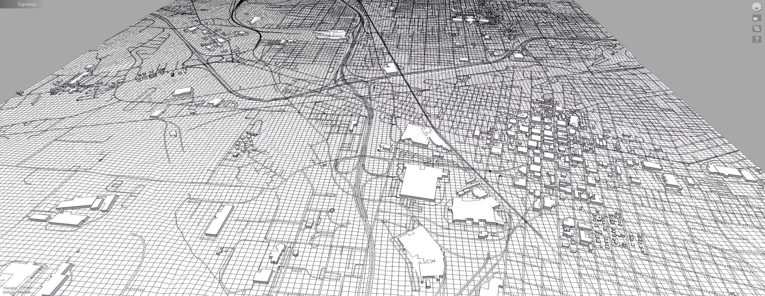 Cityscape Canton Ohio USA 3D model | CGTrader
