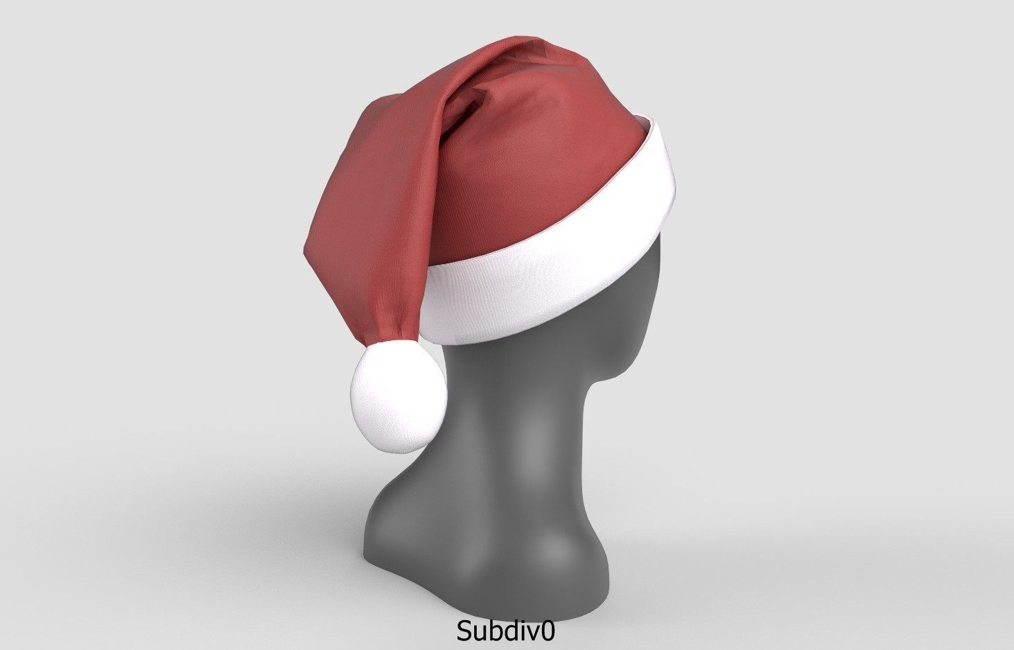 3D model Santa Hat M01 VR / AR / low-poly | CGTrader